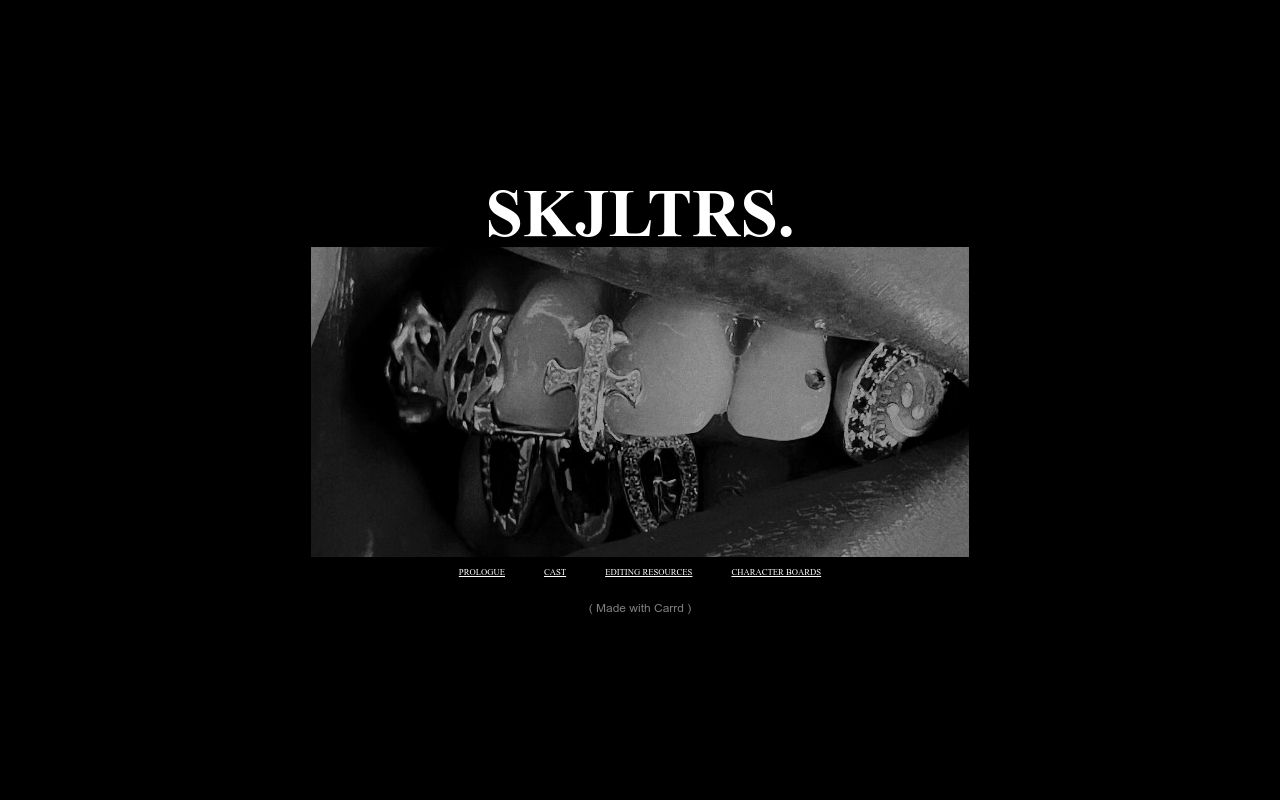 JESSE’S CARRD FOR SKJLTRS.